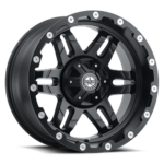 REVOLVER Satin Black - American Outlaw Wheel